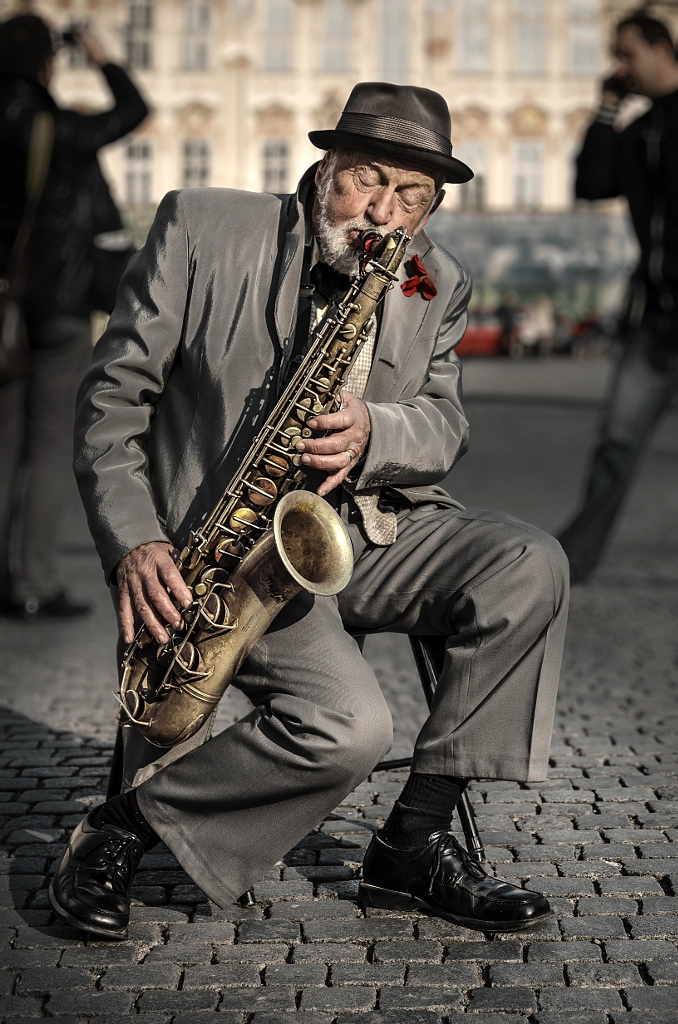 Prague Jazzman by Pierre Grenoix / 500px