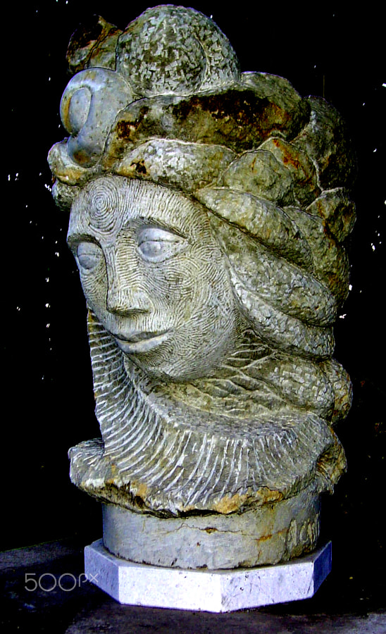 Testa in pietra - Head stone by Aldo Scultore / 500px