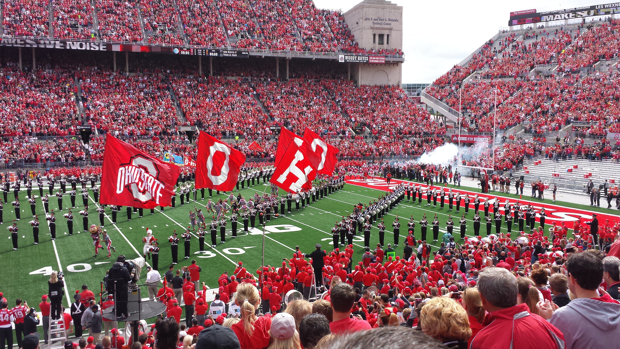 Ohio State Buckeyes Take The Field by Rodney Hartings | 500px