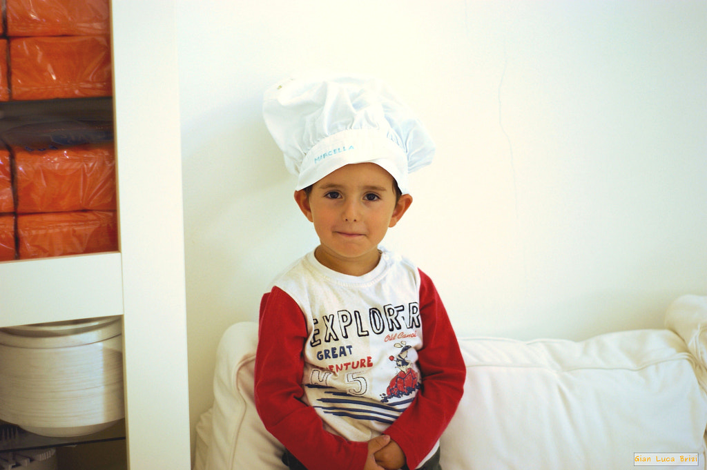 Pippi boy with chef hat by Gian Luca Brizi / 500px