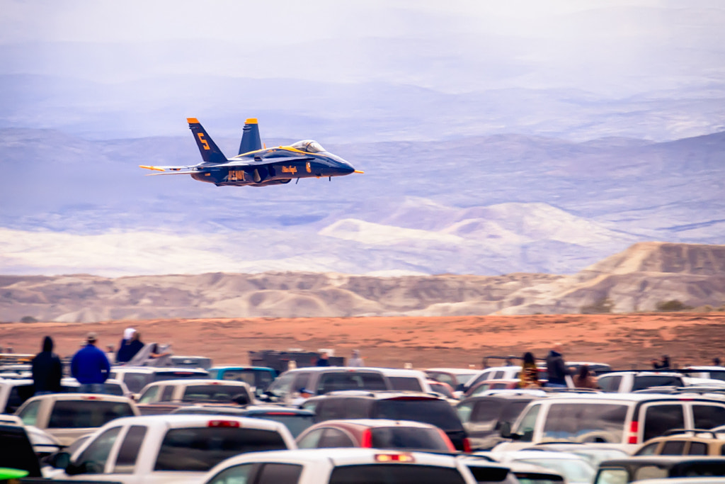 Blue Angels number 5 low pass by Scott Stringham / 500px