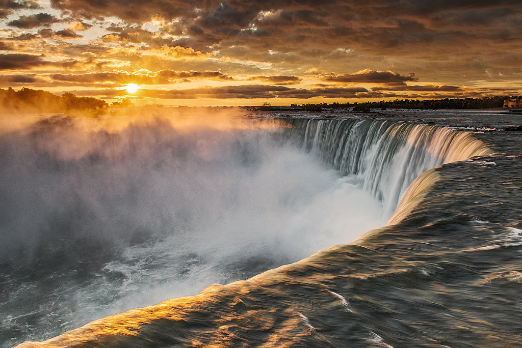 Sunrise at Niagara Falls by Alexey Abramenko / 500px