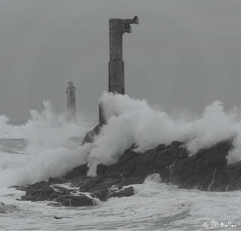 The Lighthouse of Nividic * Le phare de Nividic * Ouessant by Jean ...