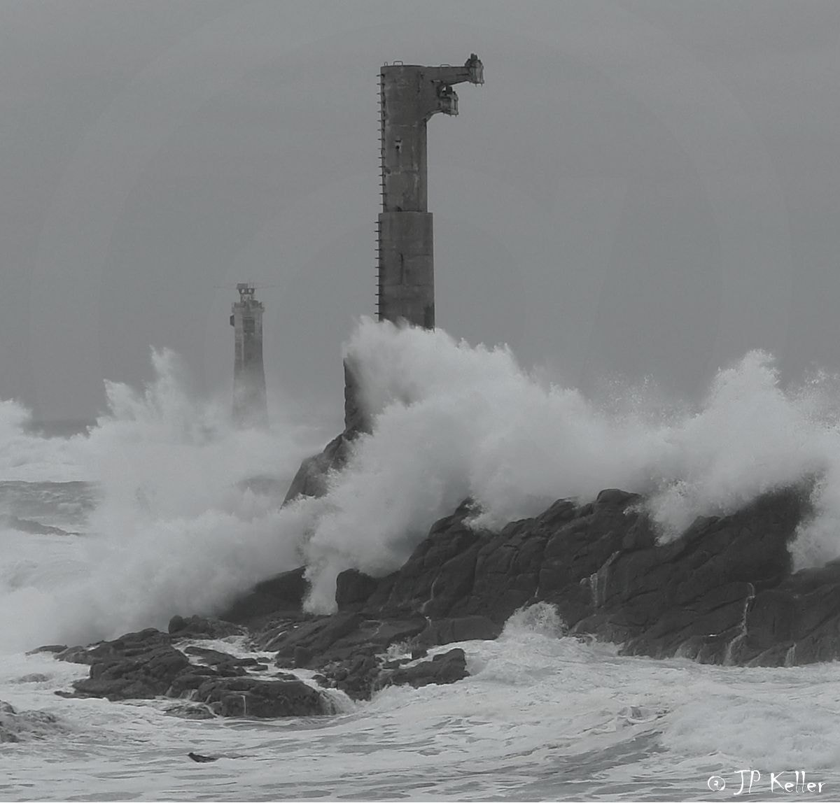 The Lighthouse of Nividic * Le phare de Nividic * Ouessant by Jean ...
