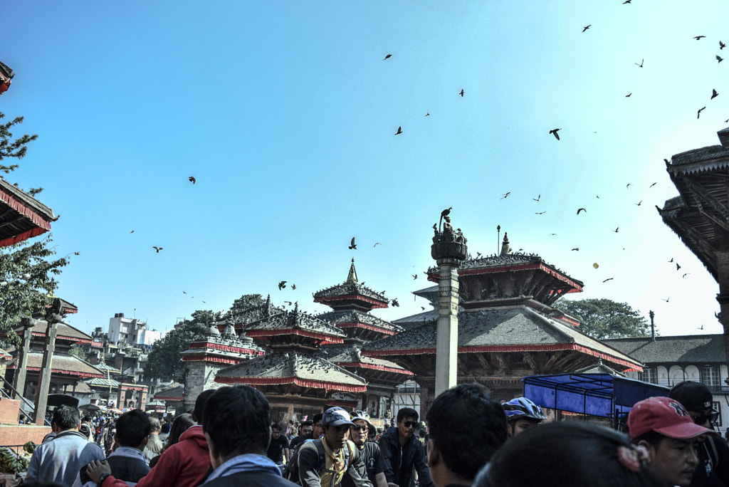 Daily Lives : Hanuman Dhoka Durbar Square by Sanjay Shrestha / 500px