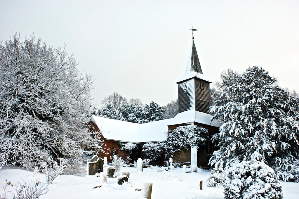 Snowy Church Yard A07 by Steve Lewis / 500px