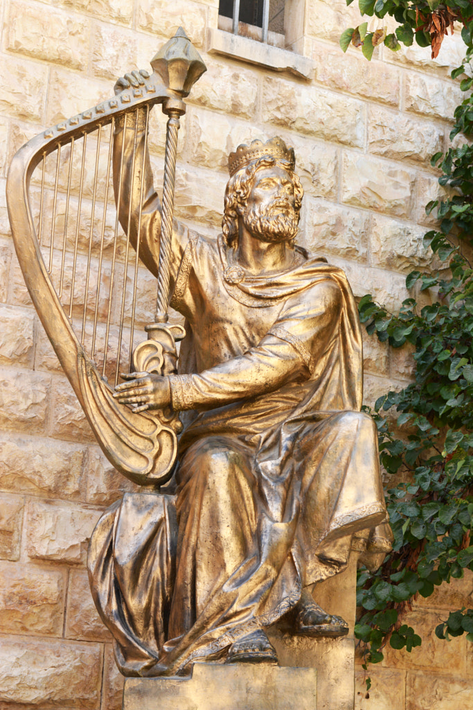 A sculpture of King David playing harp. by Edwin Oliver / 500px