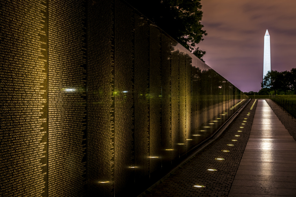 Vietnam Wall by David Morefield / 500px