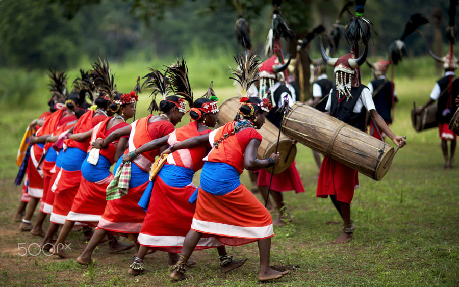 Bison Horn Maria - India by Steven Goethals / 500px