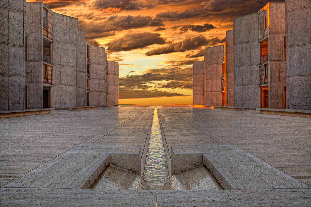 Salk Institute Sunset by Steve Skinner / 500px
