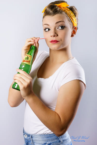 Squirt Pin Up Girl by Chad Weed / 500px