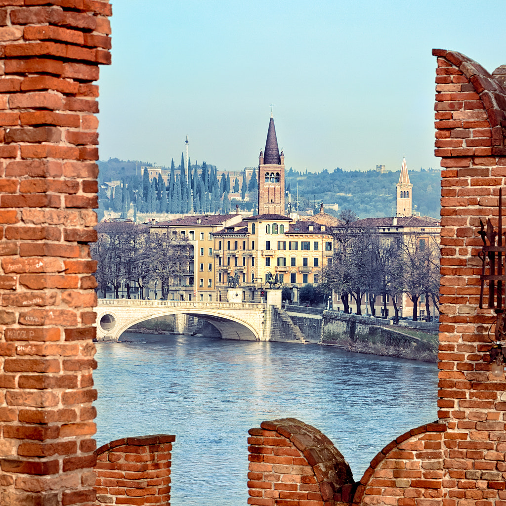 Verona through bridge by Nermin Smajić / 500px