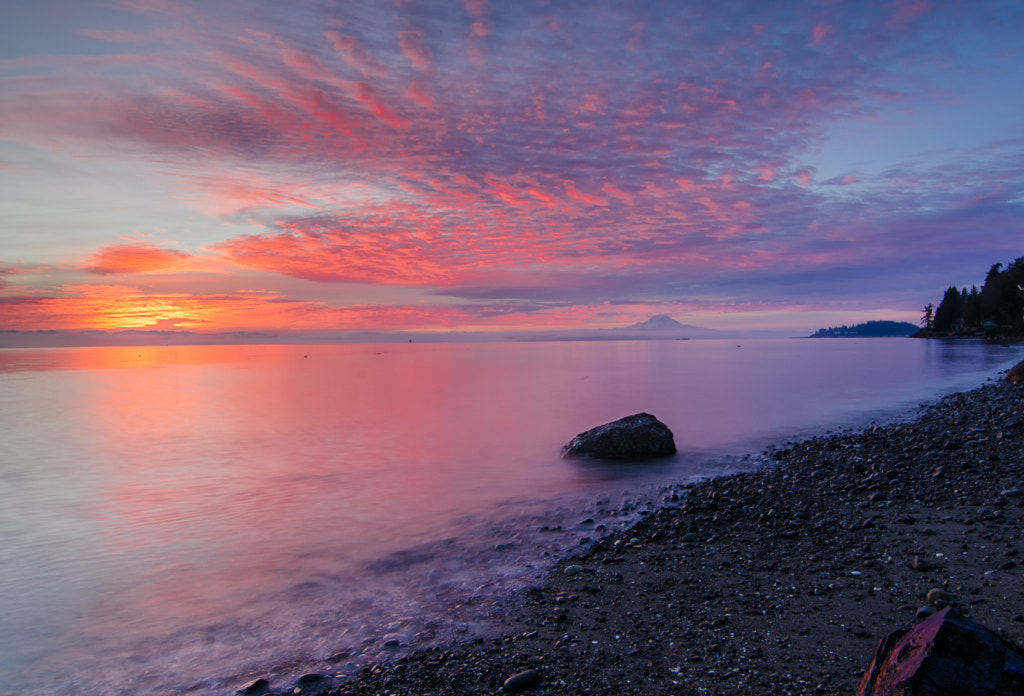 Puget Sound sunrise by Greg Thies / 500px